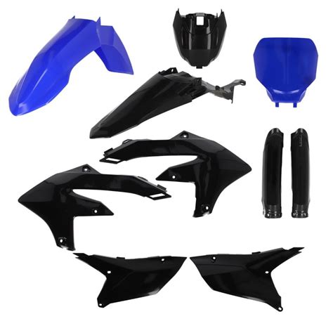 Acerbis Plastic Kit Yzf 250 24 26 450 23 25 Blue Black Rival Ink