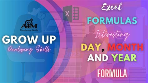 How To Use Magical Day Month And Year Formulas In Excel Excel