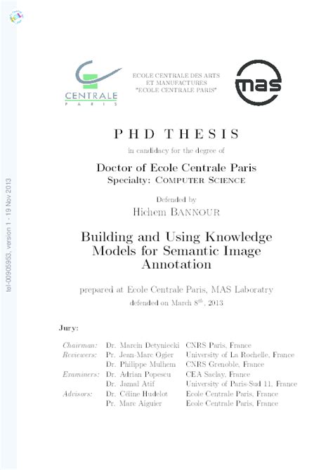 pdf building and using knowledge models for semantic image annotation