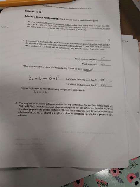 solved you are given an unknown colorless solution that