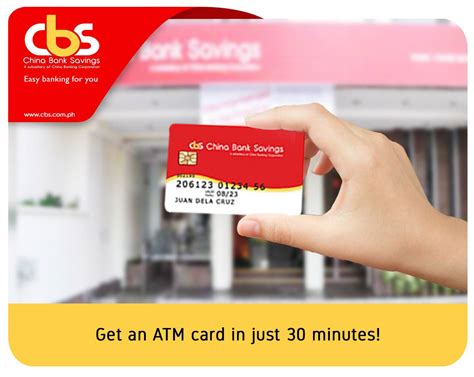 In Just 30 Minutes Pwede Kang Cbs China Bank Savings Facebook