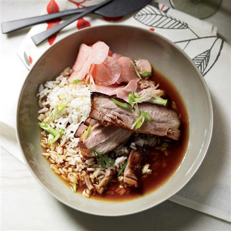 Braised Pork Belly With Pickled Radishes Recipe Gail Simmons