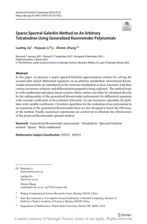 Sparse Spectral Galerkin Method On An Arbitrary Tetrahedron Using Generalized Koornwinder