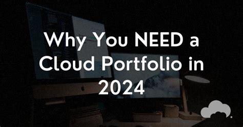 Tyrik Emptage On Linkedin Why You Need A Cloud Portfolio In 2024