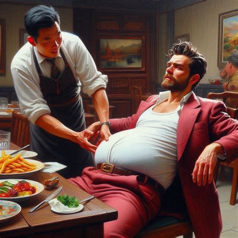 Images Tagged With Feedee Belly Fat Belly Male Belly Stuffing
