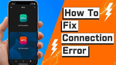 How To Fix MT4 No Connection How To Fix MT5 No Connection How To Fix MetaTrader No