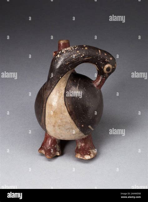 Nazca Vessel In The Form Of A Long Kecked Bird Possibly A Goose 180