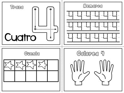 Grafomotricidad Números Del 1 Al 10