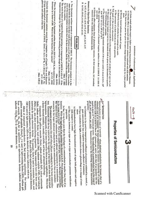 Share Semiconductor Notes Full Pdf P N Junction Doping Semiconductor