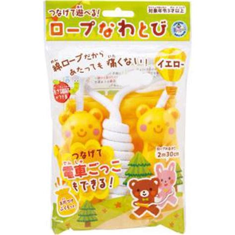 銀鳥 ロープなわとび イエロー 商品紹介 お菓子・駄菓子の仕入れや激安ネット通販なら菓子卸問屋タジマヤ