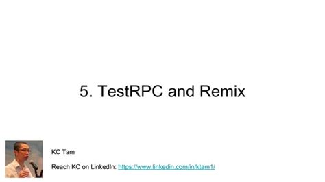 use testrpc in remix ppt