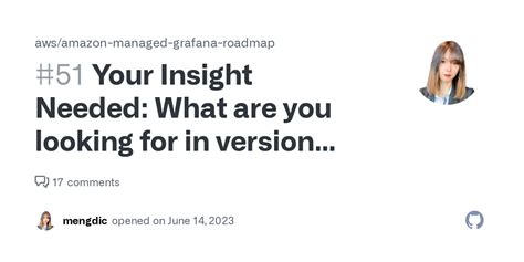 Your Insight Needed What Are You Looking For In Version Issue Aws Amazon Managed