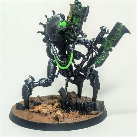 My First Model Done In 40k First Of Many How Did I Do Rnecrontyr