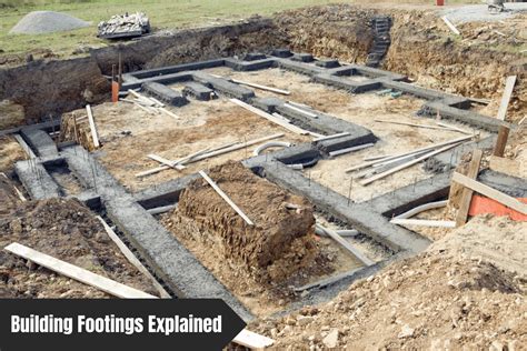 Building Footings Foundation Strength And Stability Guide