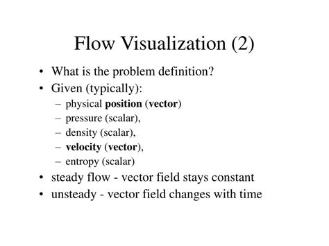 Ppt Vector Field Visualization Powerpoint Presentation Free Download