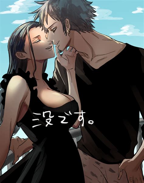 Nico Robin And Trafalgar Law One Piece Drawn By Nsgw Danbooru