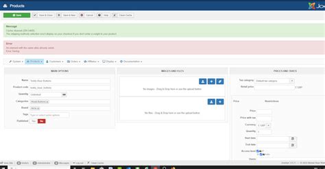Hikashop Error An Element With The Same Alias Already Exists Error Saving Hikashop
