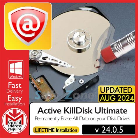 Active Killdisk Ultimate 25 0 23 Permanently Erase All Data On Your Disk Drives Windows