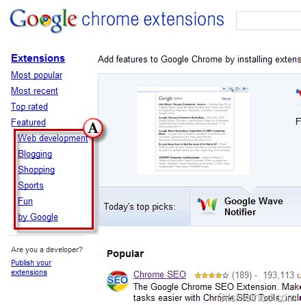 Use Googles New Categories To Locate The Right Chrome Extension For You