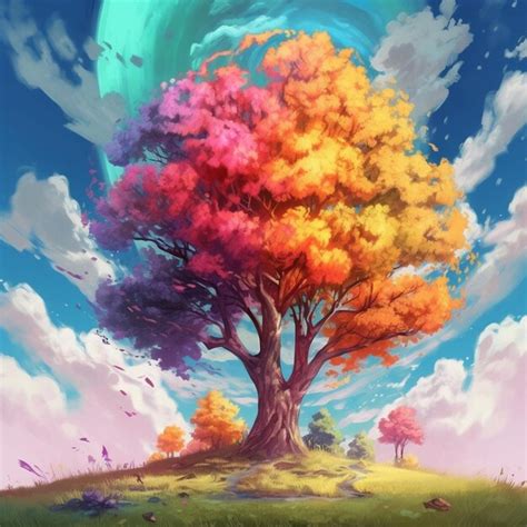 Premium Ai Image Beatiful Animated Romantic Scene