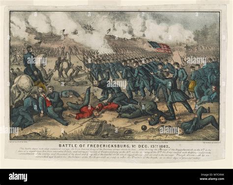 The Battle Of Fredericksburg Fought On December 13 1862 Was A