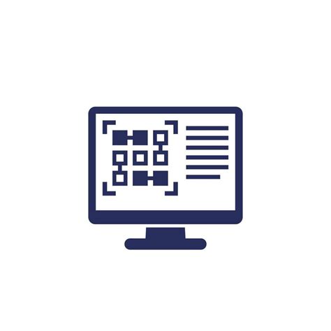 Pattern Recognition Software Icon On White 48467095 Vector Art At Vecteezy