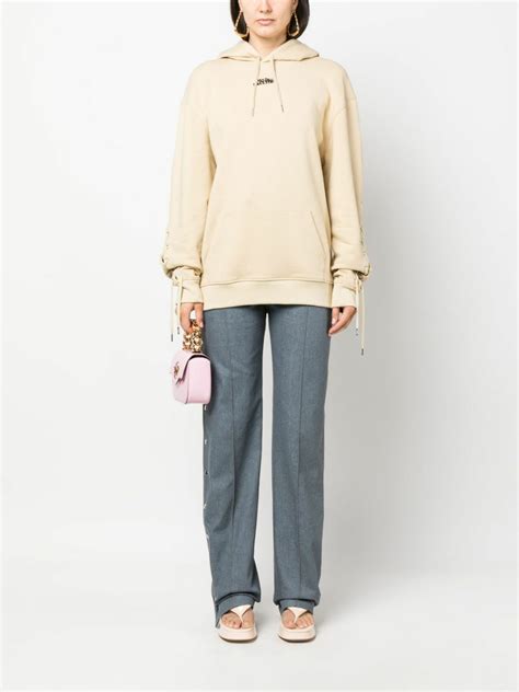 Jean Paul Gaultier Logo Cotton Hoodie Jean Paul Gaultier