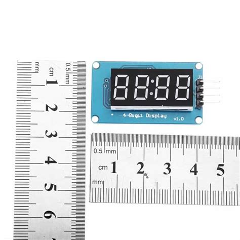 Led Display Module Seven Segment 4 Digit Tm1637 036inc