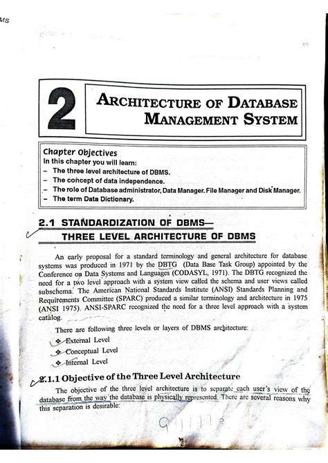 SOLUTION Architecture Of Database Management System Studypool