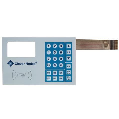 CNC Center Machine Membrane Switch Keypad With Custom Design And Multi Matrix Keys Alibaba Com