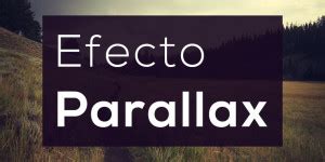 Como Hacer Efecto Parallax Con HTML CSS Y JS