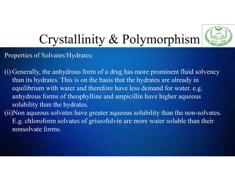 Preformulation Crystallinity And Polymorphism Pdf