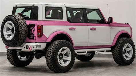 2026 Ford Bronco Pink 23l 4 Cylinder Engine 275 Hp 5700 Rpm