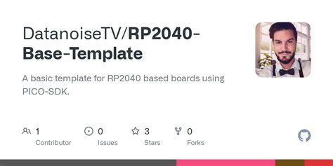 GitHub DatanoiseTV RP Base Template A Basic Template For RP Based Boards Using PICO SDK