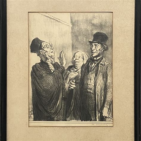 Honoré Daumier Art Etsy