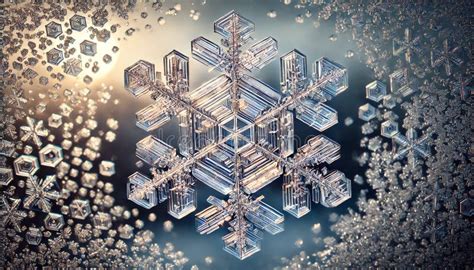 A Snowflake Is Shown In A Blurry Distorted Way Stock Image Image Of Pattern Nature 339226501
