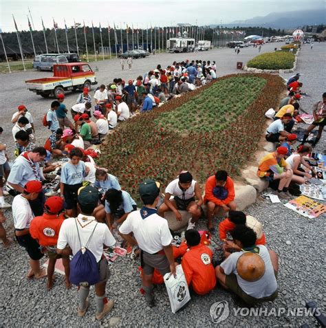제17회 세계 잼버리 대회 강원 고성 연합뉴스
