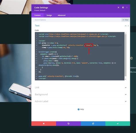 How To Transform Your Design With Scroll Velocity Using Divi And Gsap