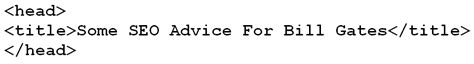 Writing HTML Title Tags For Humans Google Bing