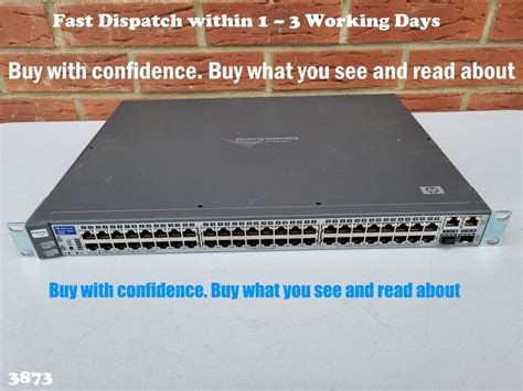 Hp Procurve 2650 Network Switch J4899b Hp Procurve 2650 J4899b Is A Fifty Por Ebay