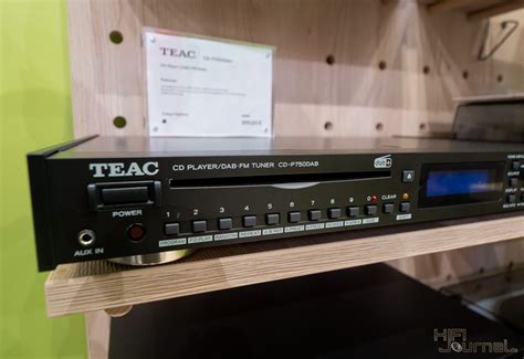 TEAC CD P DAB Neuer Player Mit USB Aufnahmefunktion HiFi Journal