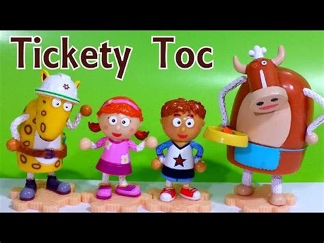 Tickety Toc Playset Tommytallulahmccoggins Hopparoo Tooteroo Madame
