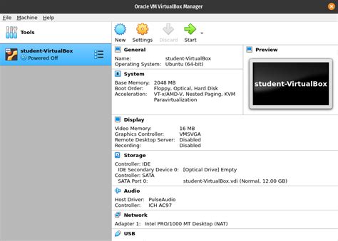 Virtualbox Image Creation Linux
