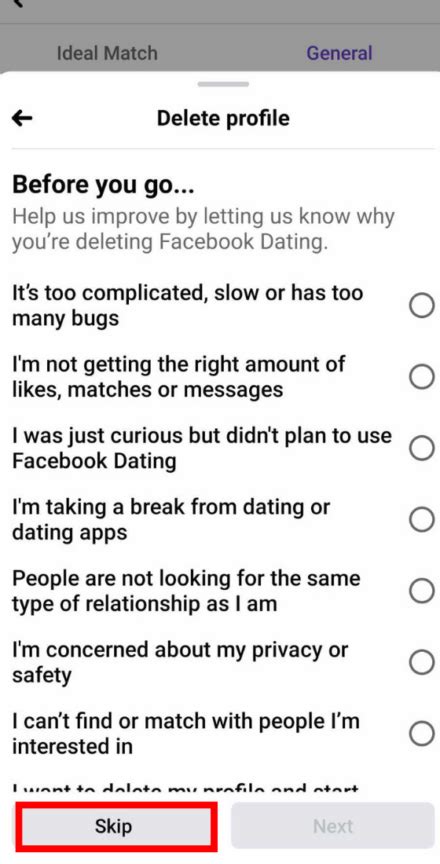 How To Delete Facebook Dating Android Authority