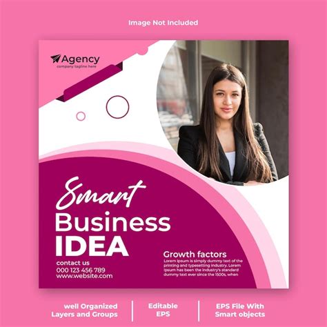 Premium Psd A Business Advertisement For Smart Business