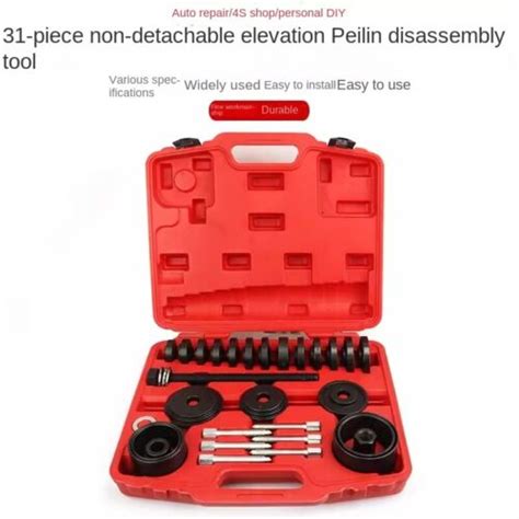 31 Pieces No Disassembly Disassembler Iron Bushing Bearing Removal Puller Tool Ebay