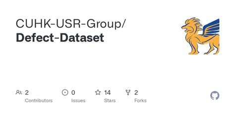 Github Cuhk Usr Groupdefect Dataset