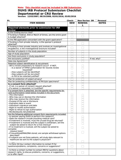 Irb Protocol Template Doc Template PdfFiller