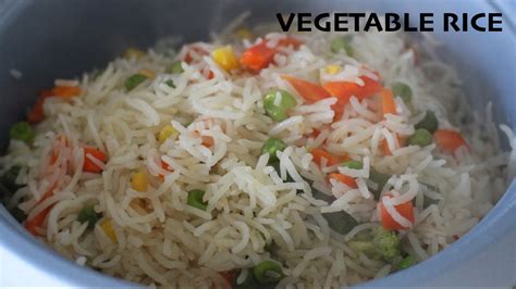Vegetarian Recipes Rice