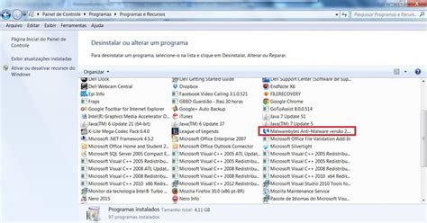 Como Desinstalar E Remover Completamente O Malwarebytes Do Computador